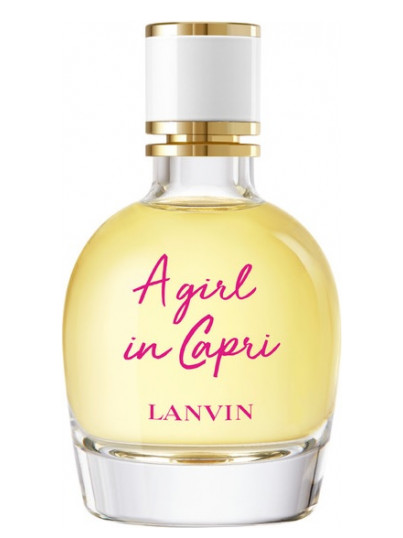 A Girl In Capri Lanvin perfume - a new fragrance for women 2019