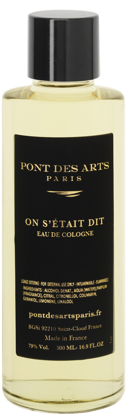 On s'Etait Dit Eau de Cologne Pont Des Arts parfum - un parfum pour ...