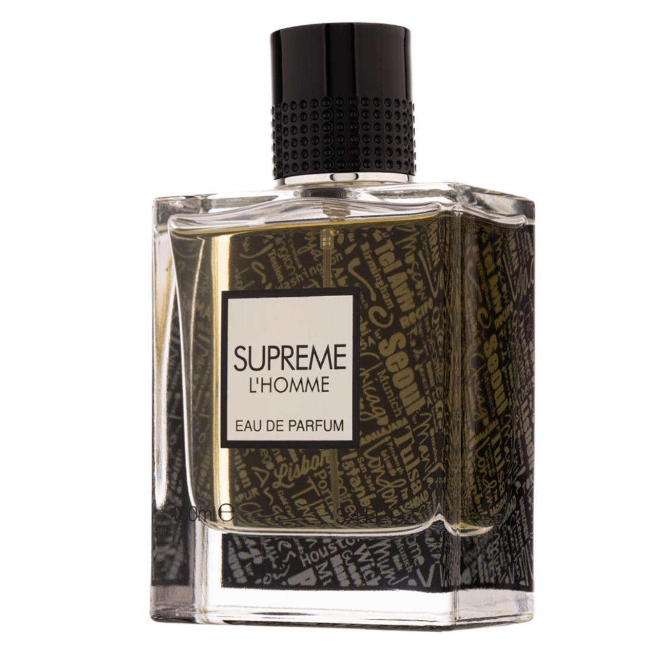 Supreme L'Homme Fragrance World Kolonjska voda - parfem za muškarce 2023