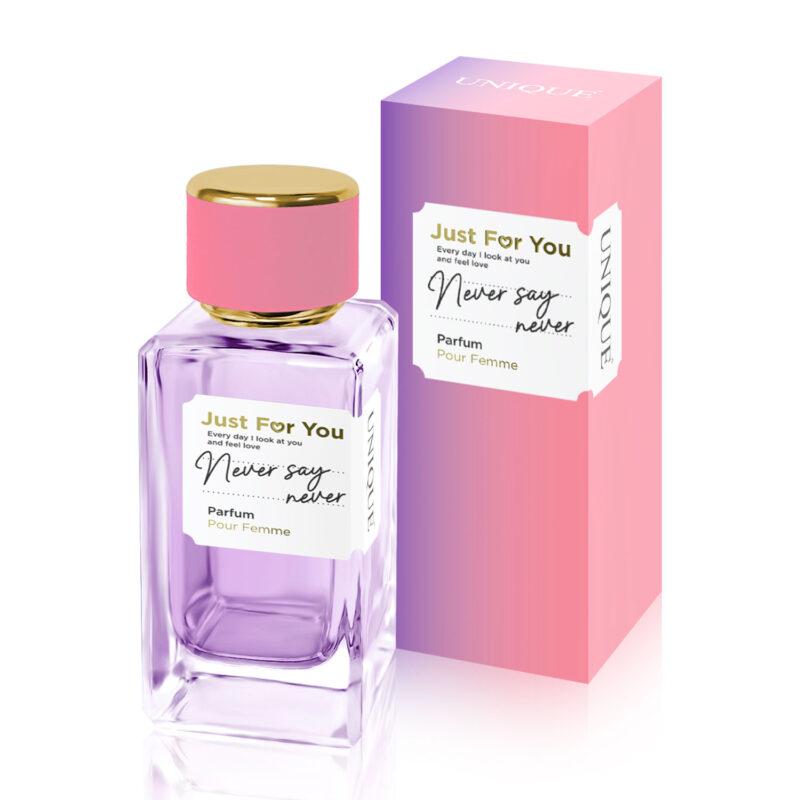 JUST FOR YOU NEVER SAY NEVER Unique Art Parfum perfume - a fragrance ...