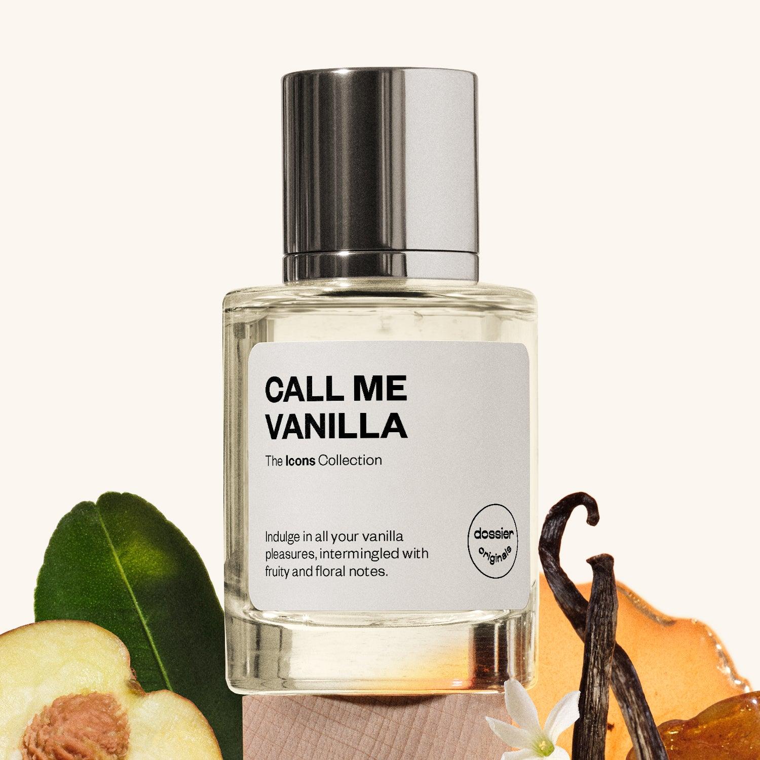Call Me Vanilla Dossier perfume - a novo fragrância Compartilhável 2025