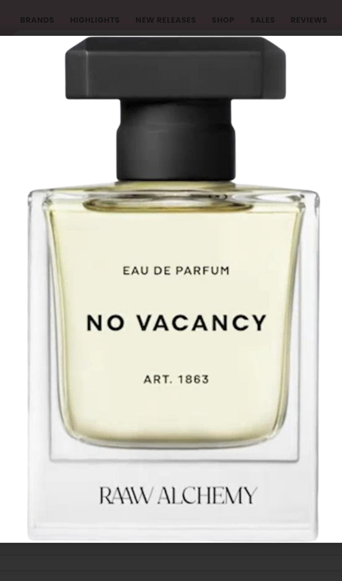 No Vacancy RAAW Alchemy parfem - parfem za žene i muškarce