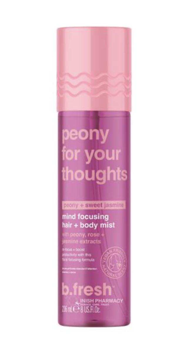 peony for your thoughts mind focusing hair + body mist b.fresh - una ...