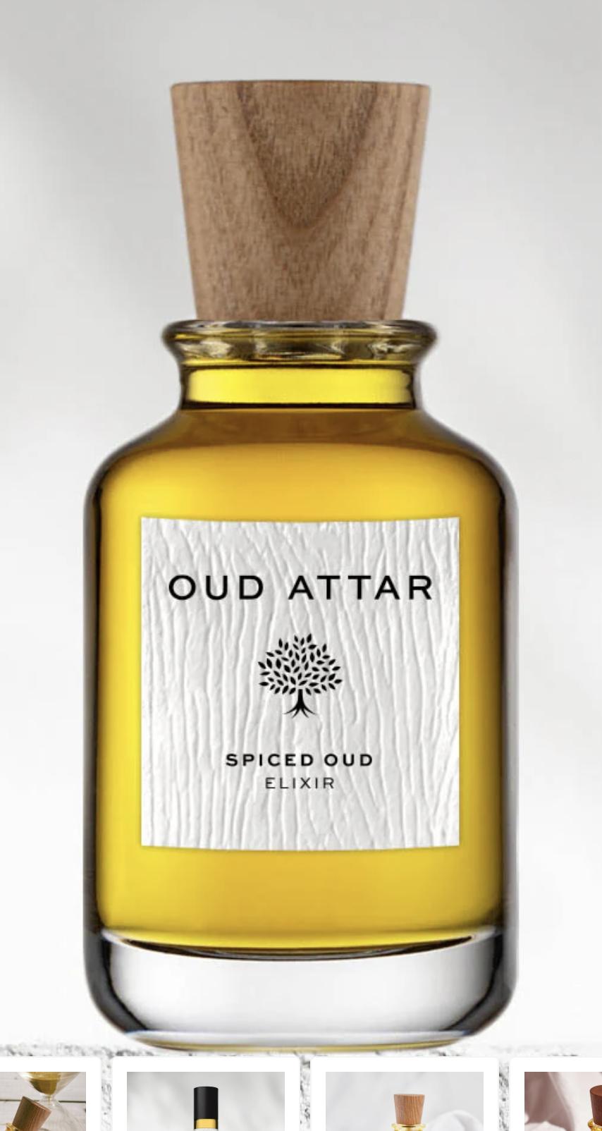 Spiced Oud Elixir Oud Attar fragancia - una fragancia para Hombres y Mujeres