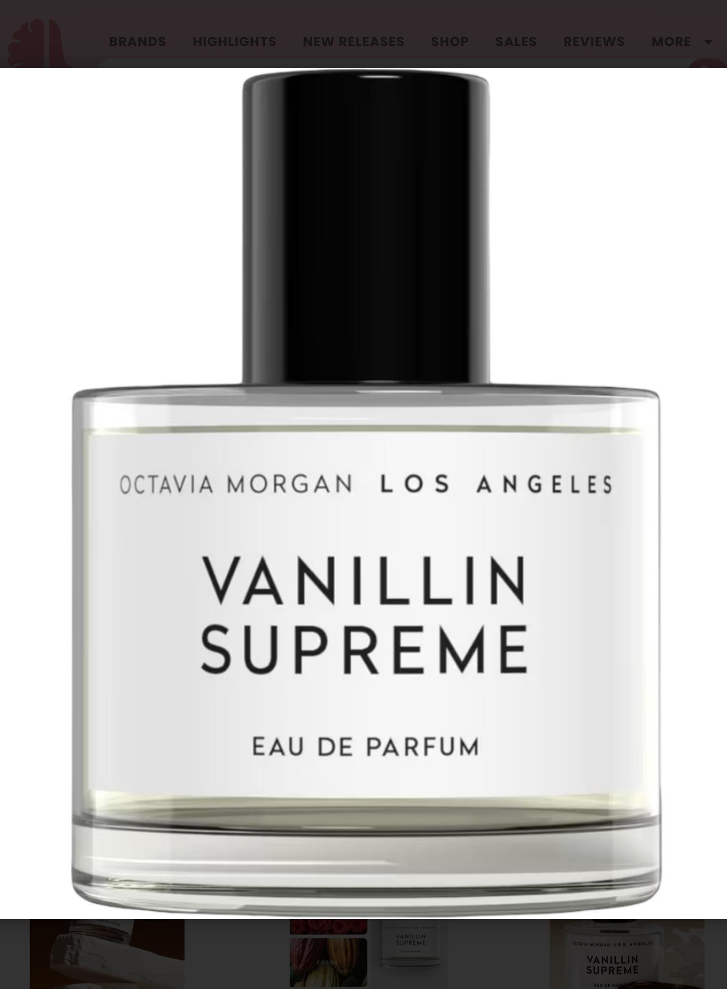 Vanillin Supreme Octavia Morgan Los Angeles parfum - een nieuwe geur ...