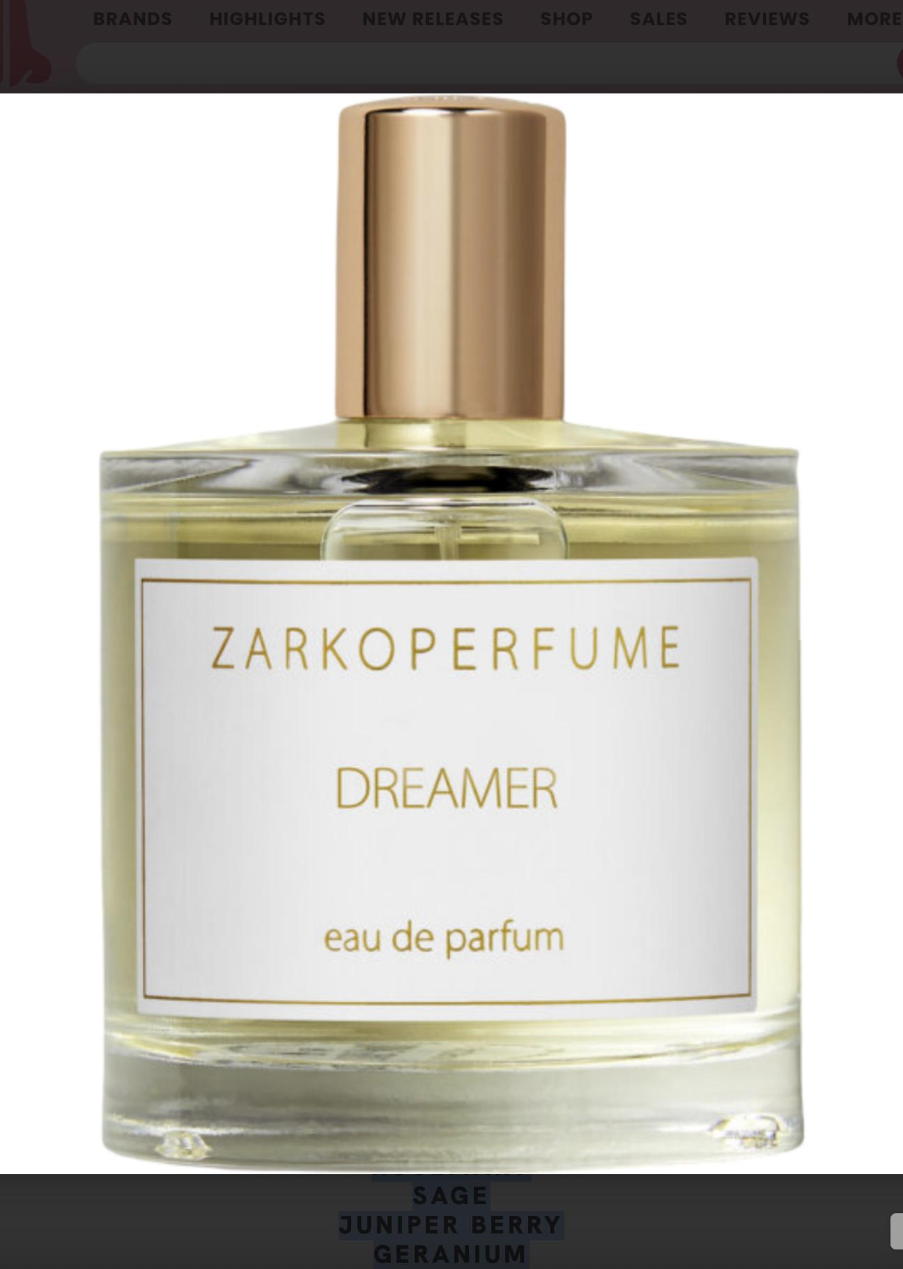 Dreamer ZARKOPERFUME άρωμα - ένα νέο άρωμα για γυναίκες και άνδρες 2025