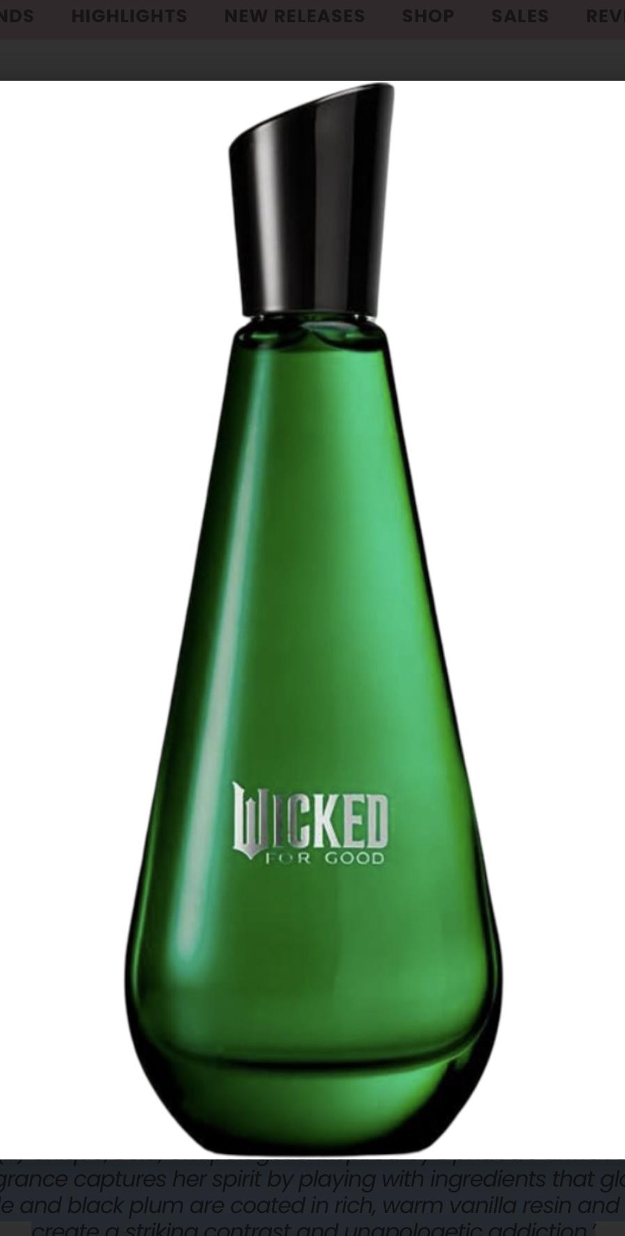 Wicked For Good – Elphaba Enchanted Ariana Grande Parfum - ein neues ...