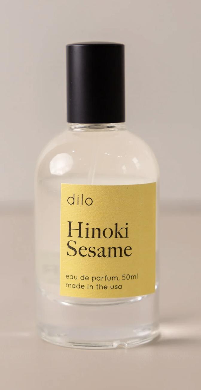 Hinoki Sesame Dilo perfume - a novo fragrância Compartilhável 2025