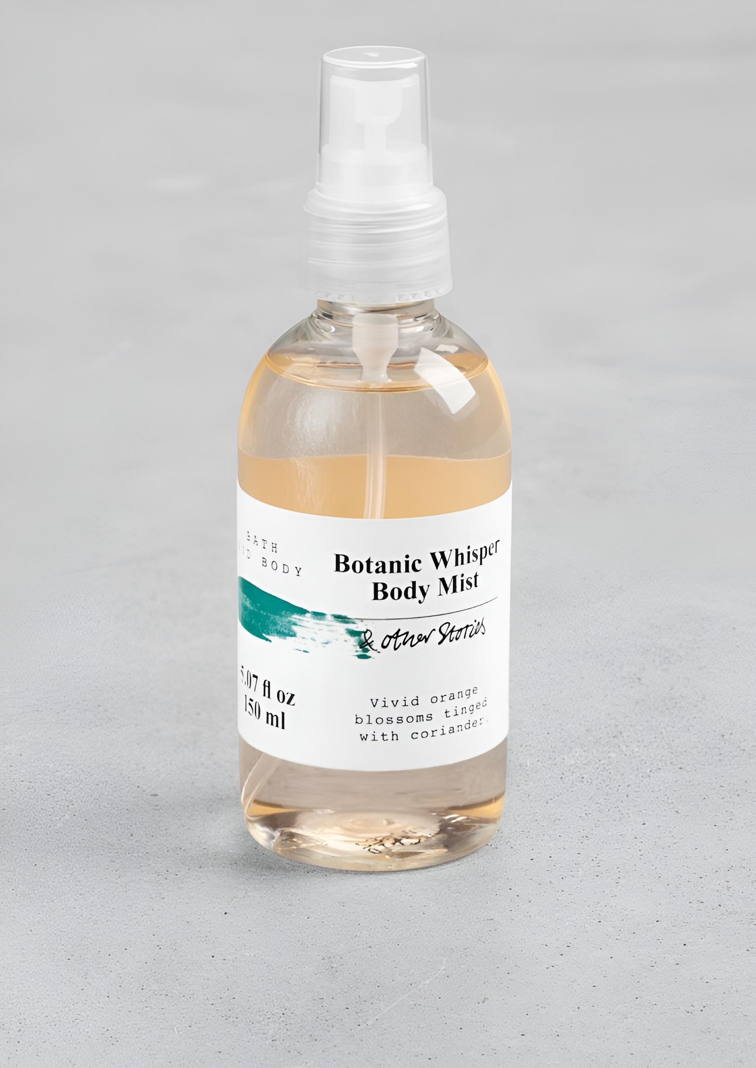 Botanic Whisper Body Mist And Other Stories 香水 - 一款 2014年 中性 香水