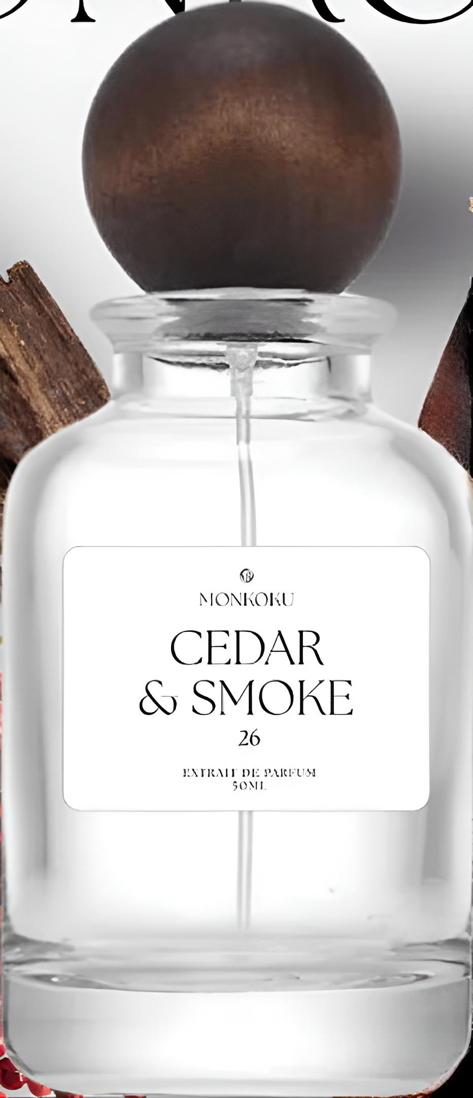 Cedar & Smoke Monkoku - una novità fragranza da uomo 2025