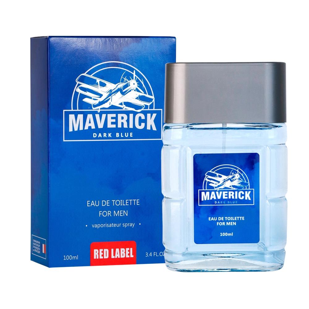 Maverick Dark Blue Red Label Cologne - un parfum pour homme