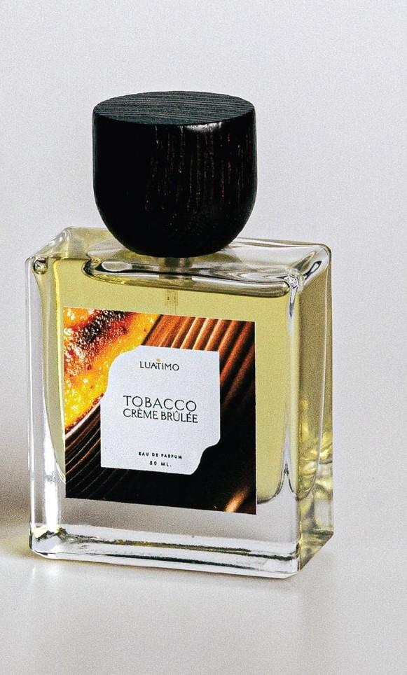 Tobacco Crème Brûlée Luatimo Perfume - una novità fragranza unisex 2025