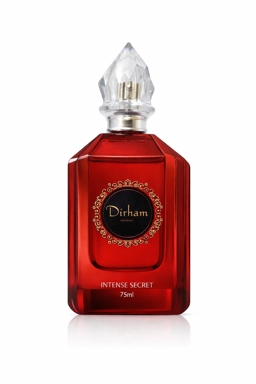 Dirhams Intense Secret perfume - a new fragrance for women 2025