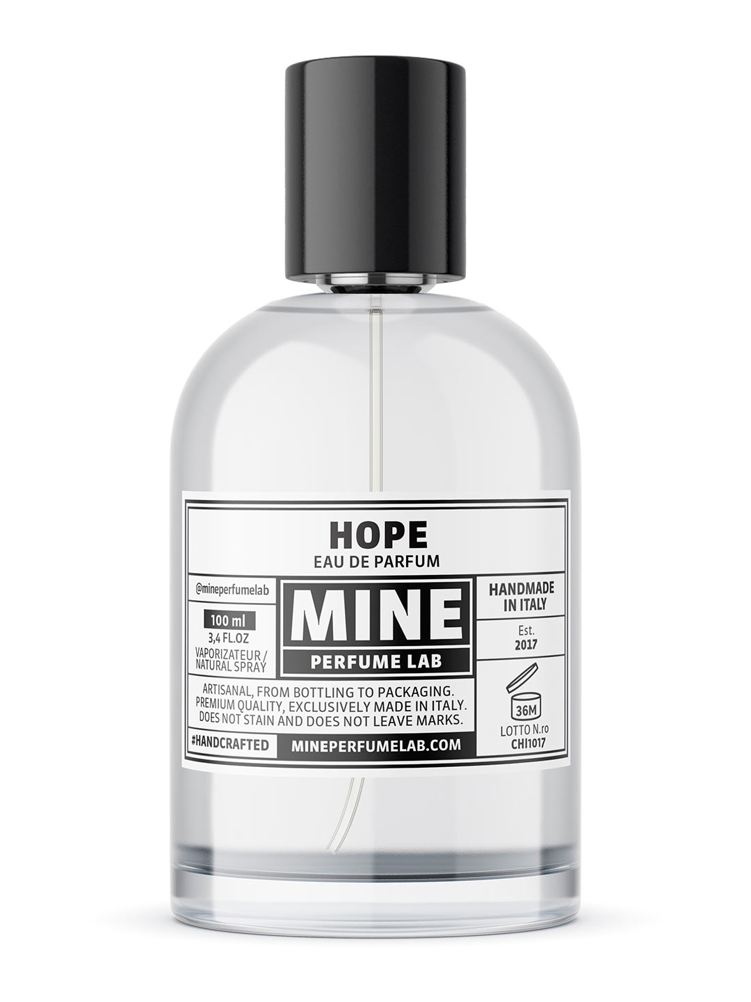Hope Mine Perfume Lab parfum - un parfum pour homme et femme 2017