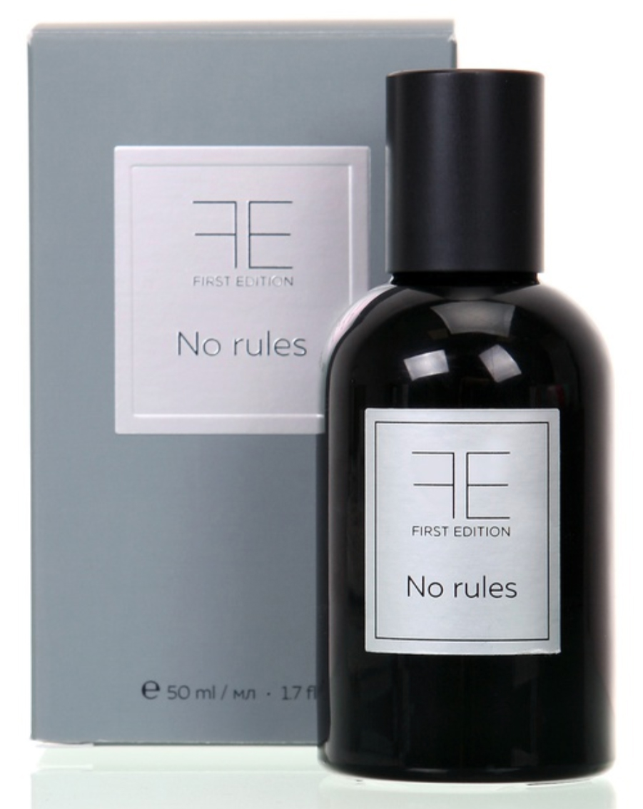 No Rules First Edition perfume - a fragrância Compartilhável 2019