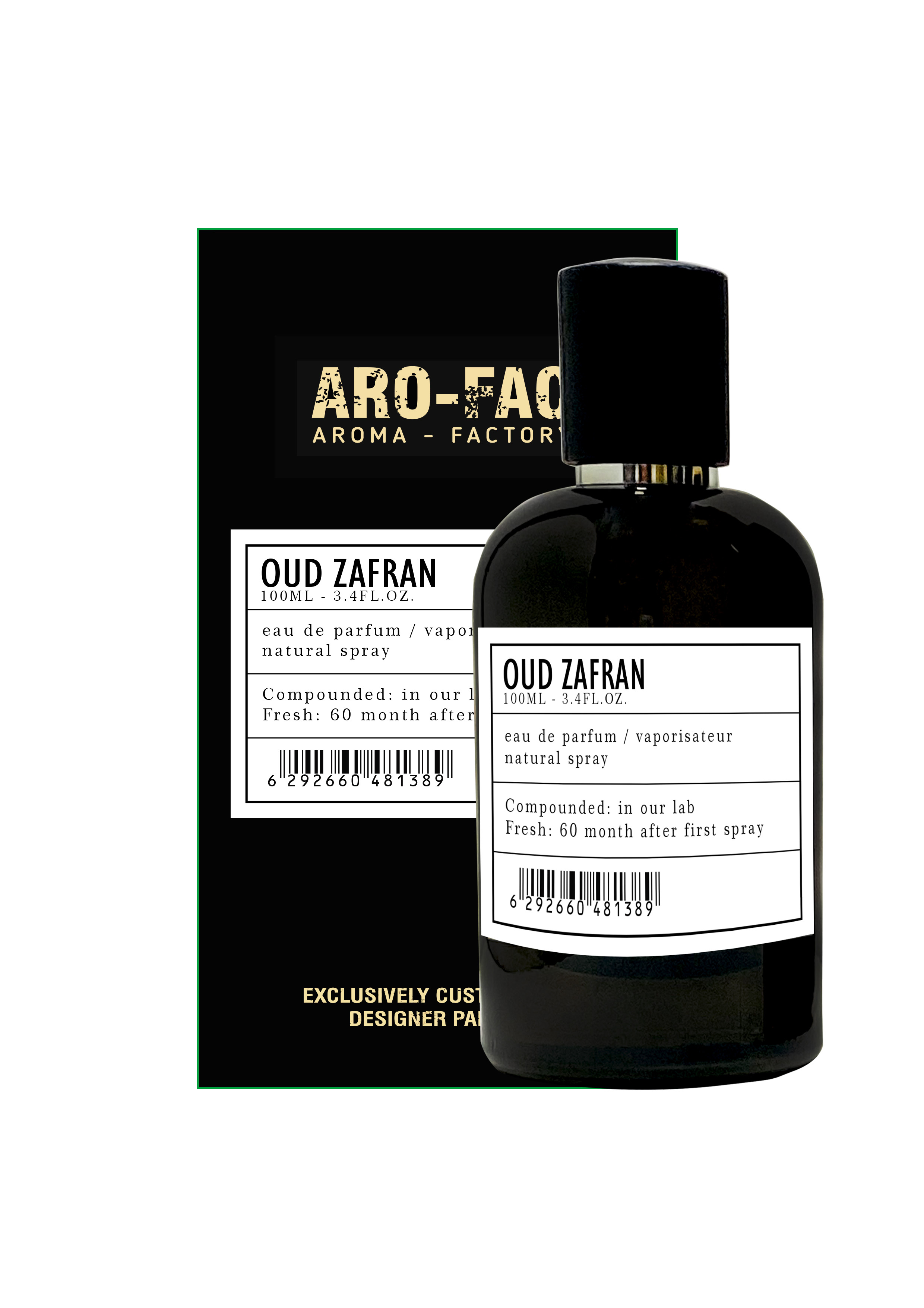 Oud Zafran ARO-FAC Aroma Factory perfume - a fragrância Compartilhável 2020