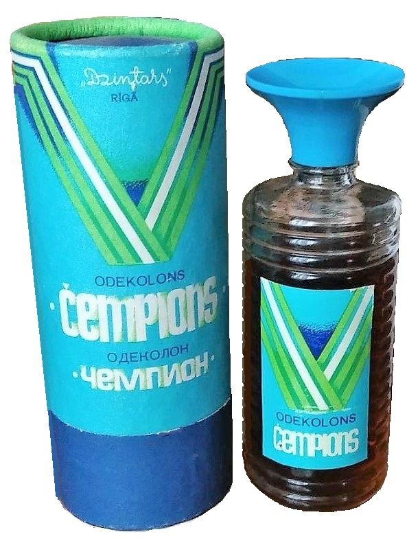 Čempions (Чемпион) Dzintars kolínská - a vůně pro muže 1977