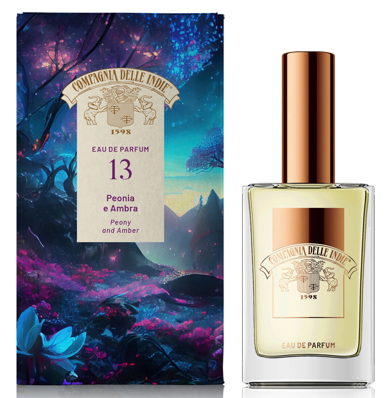 13 Peonia e Ambra Compagnia Delle Indie perfume - a novo fragrância ...