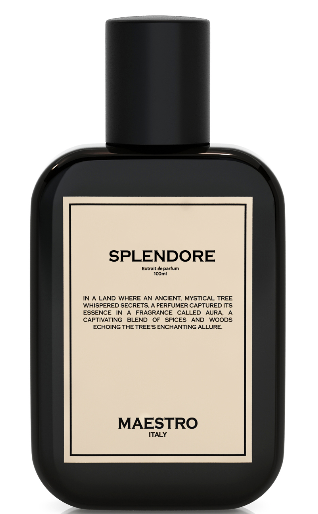 Splendore Maestro perfume - a new fragrance for women and men 2024