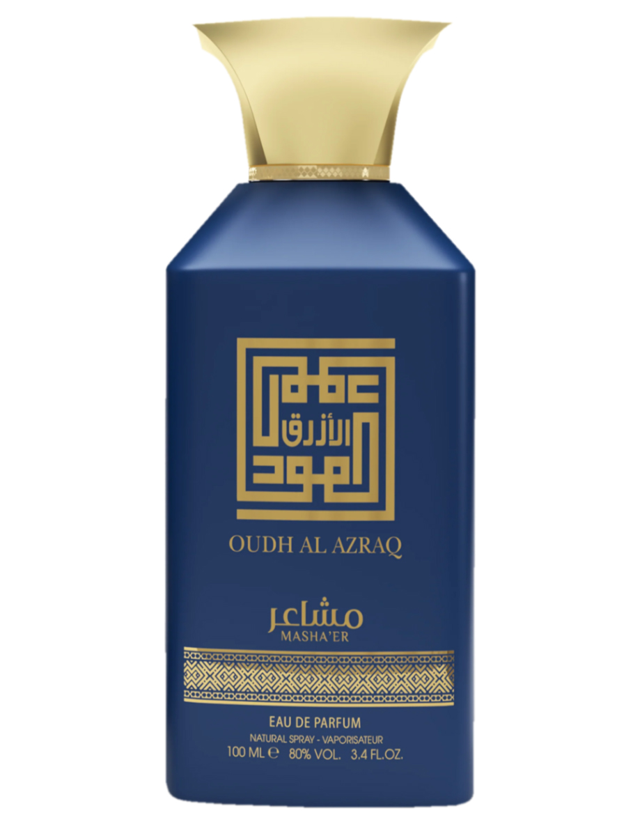 Oudh Azraq Mashaer perfume - a new fragrance for women and men 2023