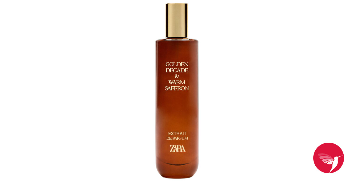 Golden Decade & Warm Saffron Zara parfum - un nouveau parfum pour femme ...