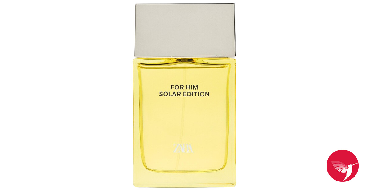 Solar Edition Zara Cologne - un nouveau parfum pour homme 2025