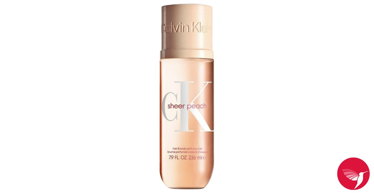 Sheer Peach Body Mist Calvin Klein - una novità fragranza unisex 2025