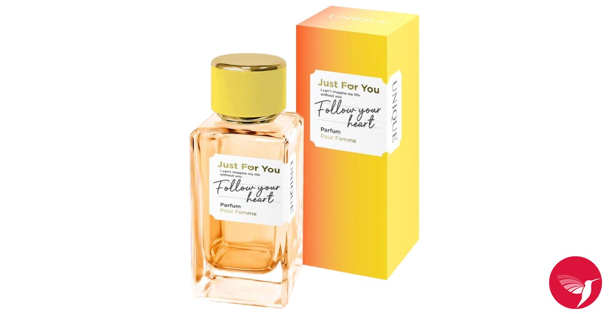 JUST FOR YOU FOLLOW YOUR HEART Unique Art Parfum perfume - a fragrance ...