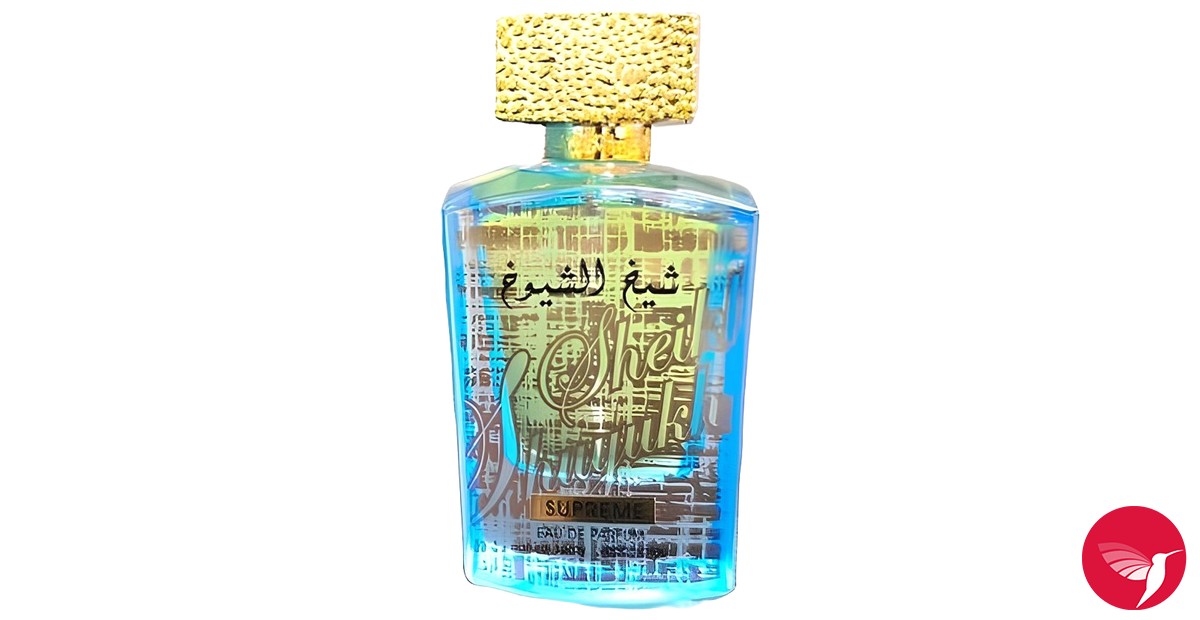 Sheikh Al Shuyukh Supreme Lattafa Perfumes parfum - een nieuwe geur ...