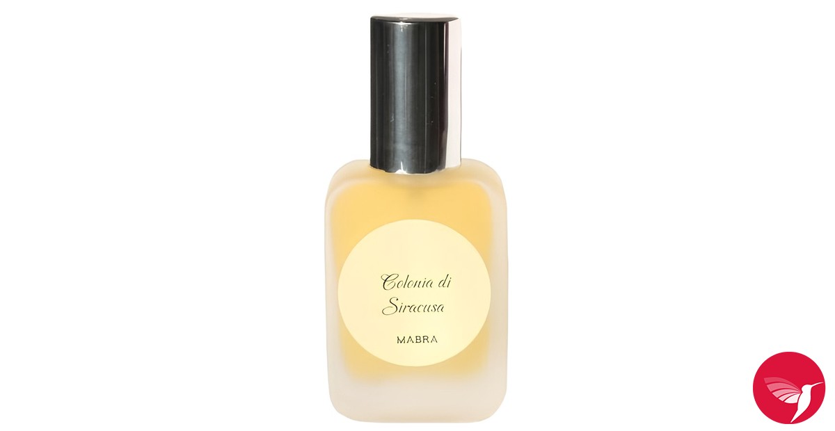 Colonia di Siracusa MABRA PARFUMS perfume - a new fragrance for women ...