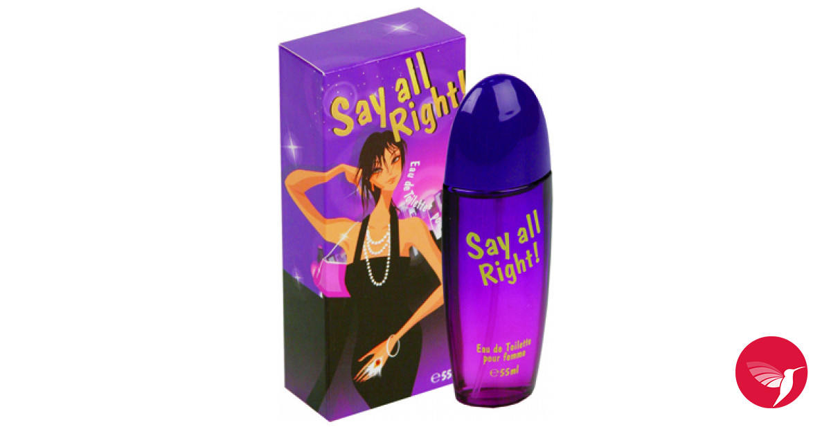Say All Right! X-Bond perfume - a fragrance for women