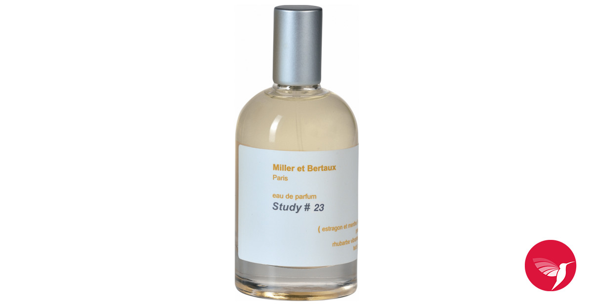 Study No. 23 / Newsletter Miller et Bertaux perfume - a fragrance for ...