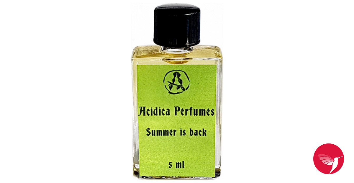 Summer is Back Acidica Perfumes 香水 - 一款 2019年 中性 香水