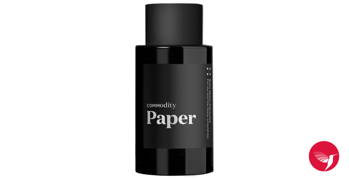 Paper Commodity perfume - a fragrance for women and men