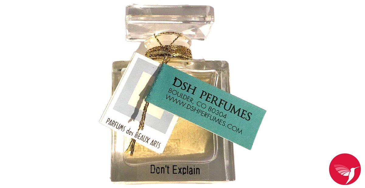 Don't Explain DSH Perfumes - una fragranza unisex 2021