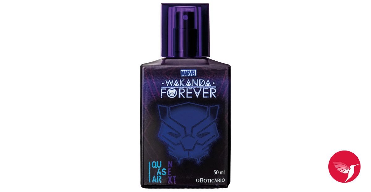 Quasar Next Wakanda Forever O Boticário cologne - a new fragrance for ...