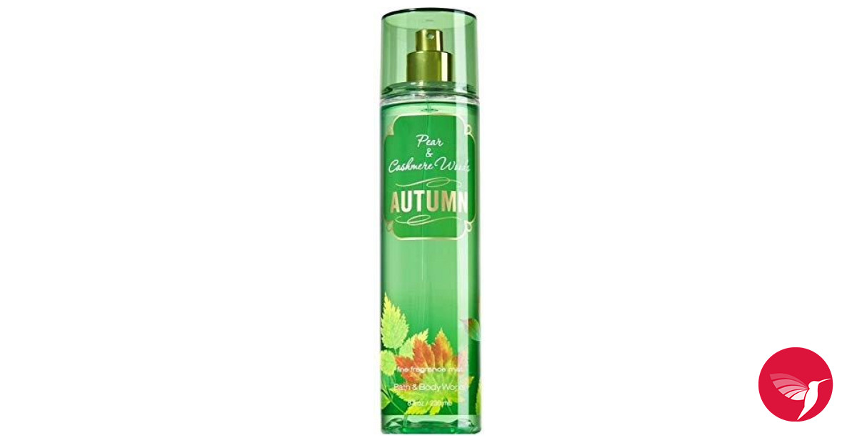 Autumn Pear & Cashmere Woods Bath & Body Works perfume - a fragrance ...