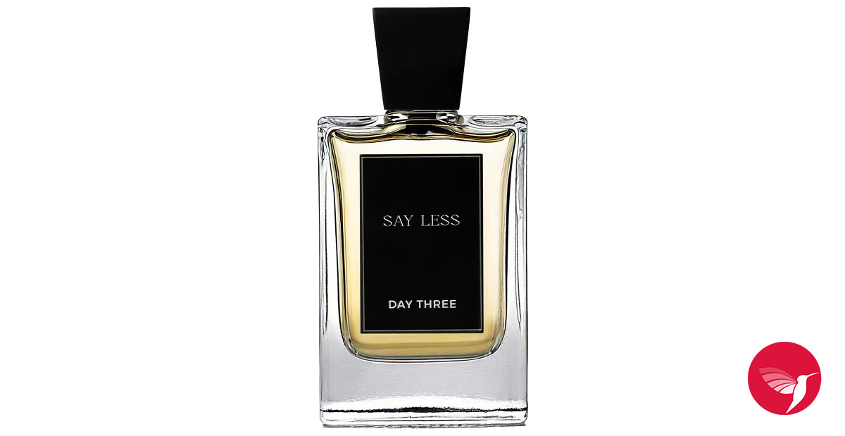 Say Less Day Three perfume - a new fragrance for women and men 2023