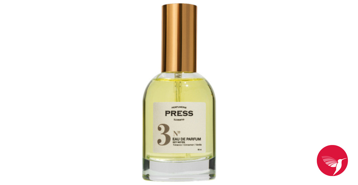 No. 3 Press Gurwitz Perfumerie perfume - a new fragrance for women and ...