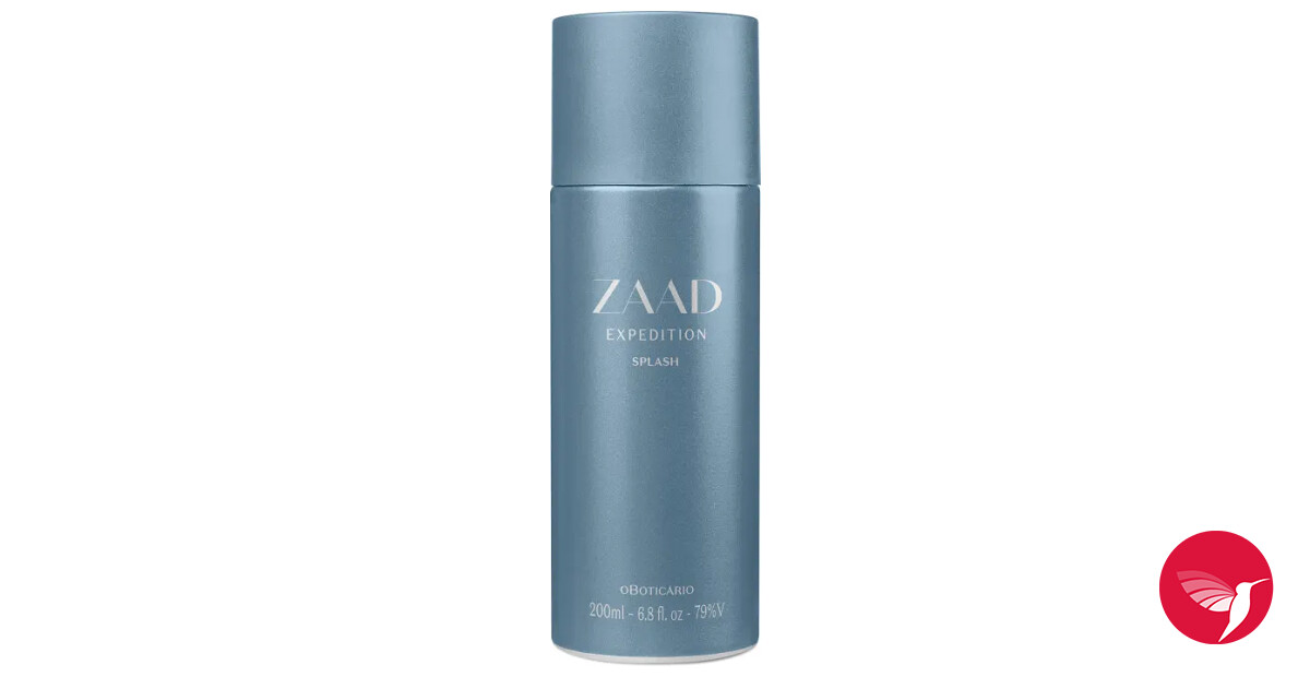 Zaad Expedition Splash O Boticário cologne - a fragrance for men 2022