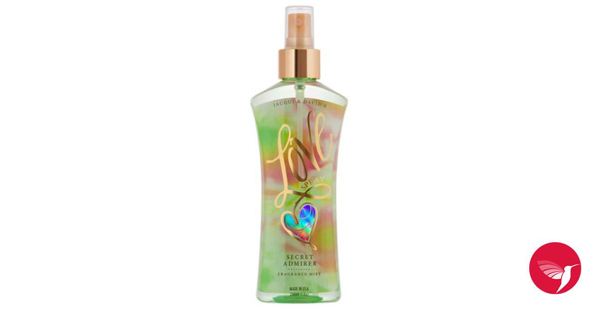 Love Spray Secret Admirer Jacqui & David perfume - a fragrance for women