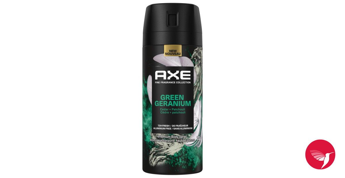 Green Geranium AXE cologne - a new fragrance for men 2024