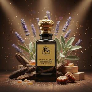 Golden Silence Royale Noir perfume - a new fragrance for women and men 2025