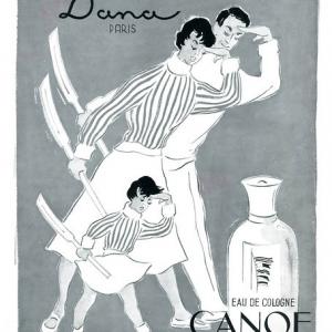 Canoe Dana cologne - a fragrance for men 1936