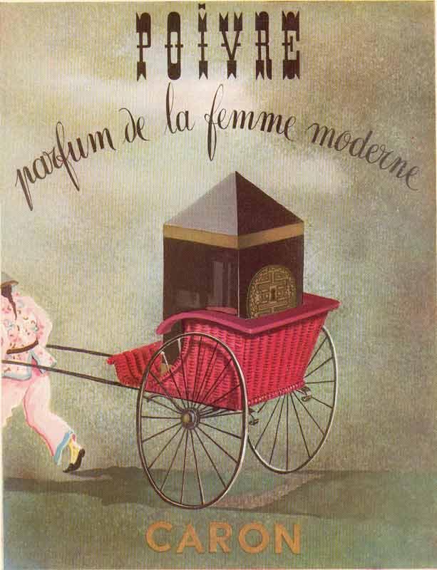 Poivre Caron perfume - a fragrance for women 1954