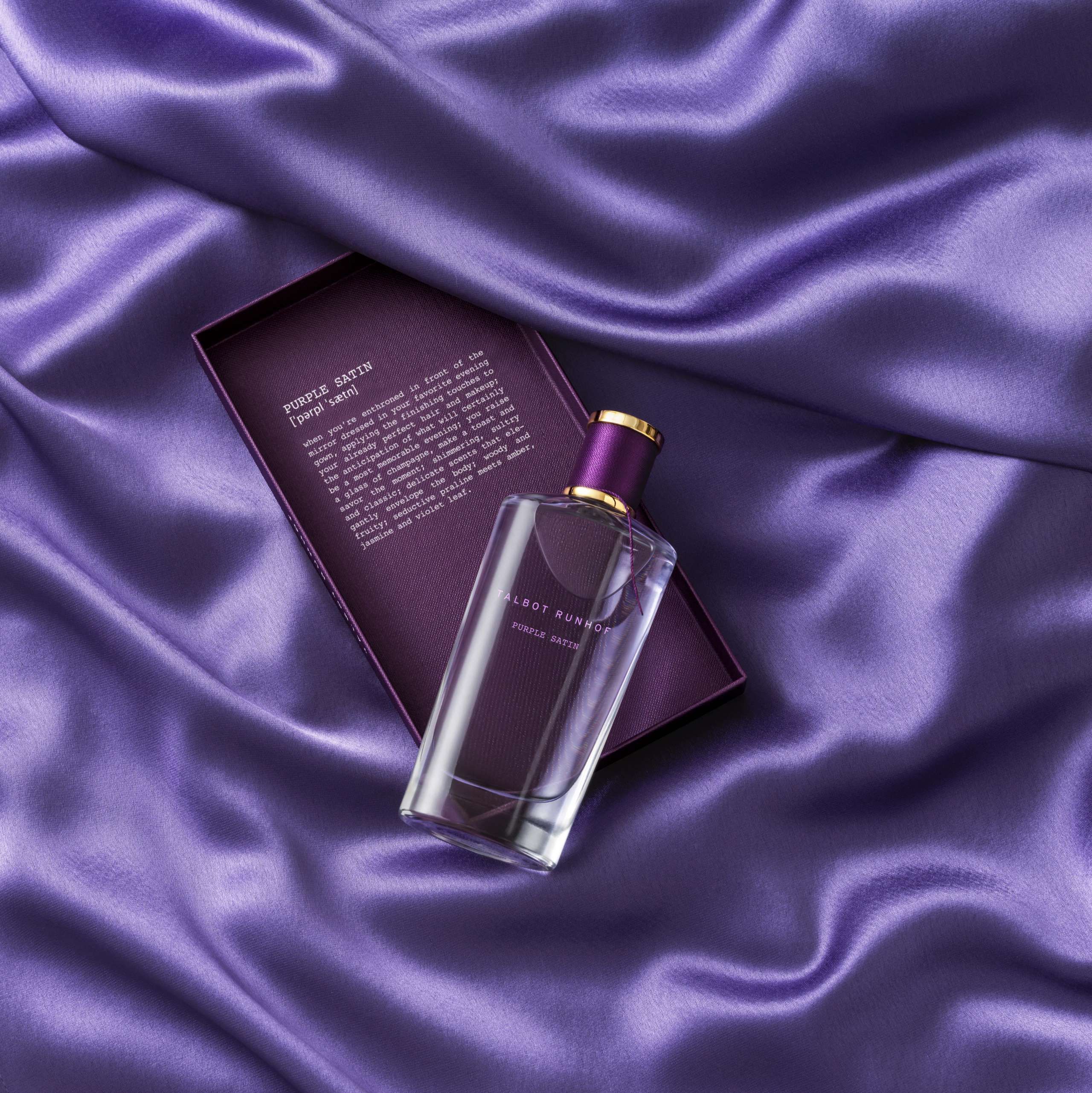 Purple Satin Talbot Runhof perfume - a new fragrance for women 2022