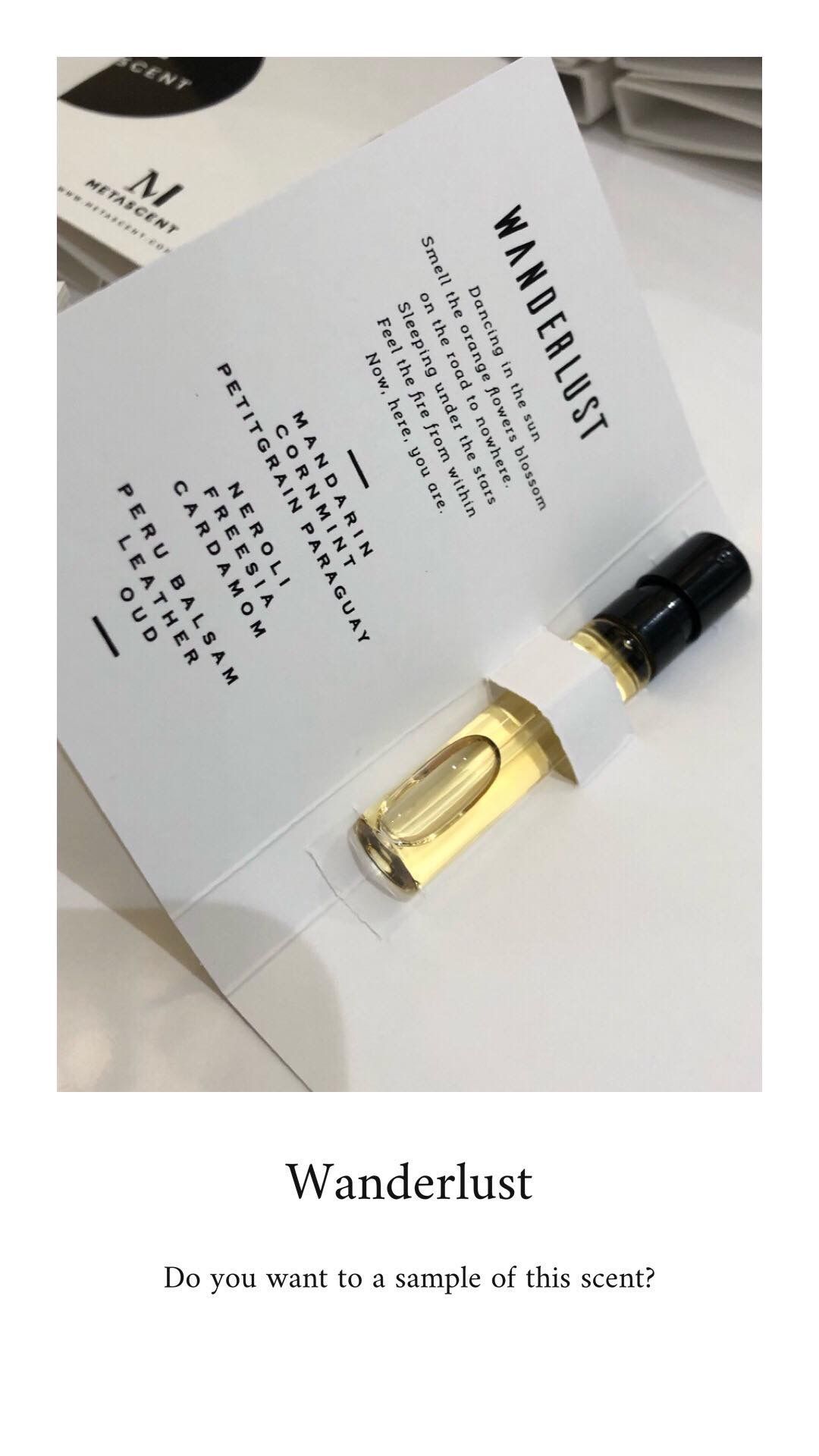 Wanderlust MetaScent Colonia - una fragancia para Hombres 2019