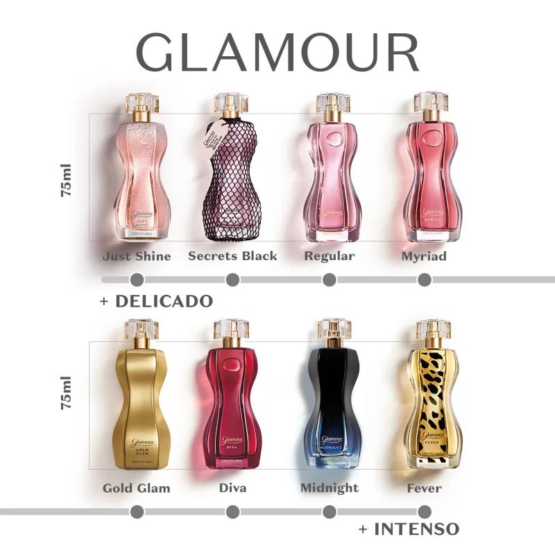 Glamour Midnight O Boticário perfume - a novo fragrância Feminino 2023 Glamour Midnight O Boticário perfume - a novo fragrância Feminino 2023