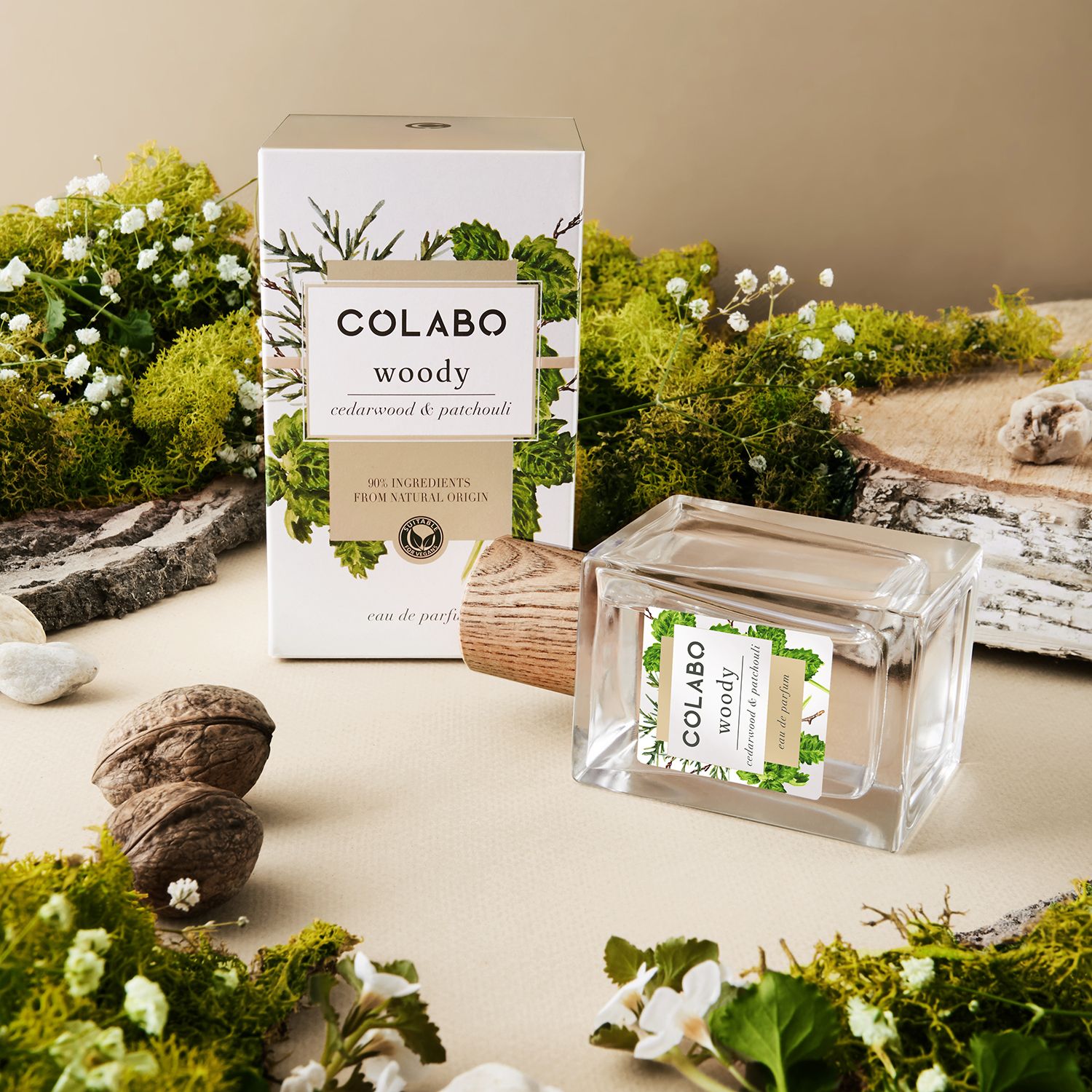 Woody Cedarwood & Patchouli COLABO perfume - a fragrance for women and men 2021