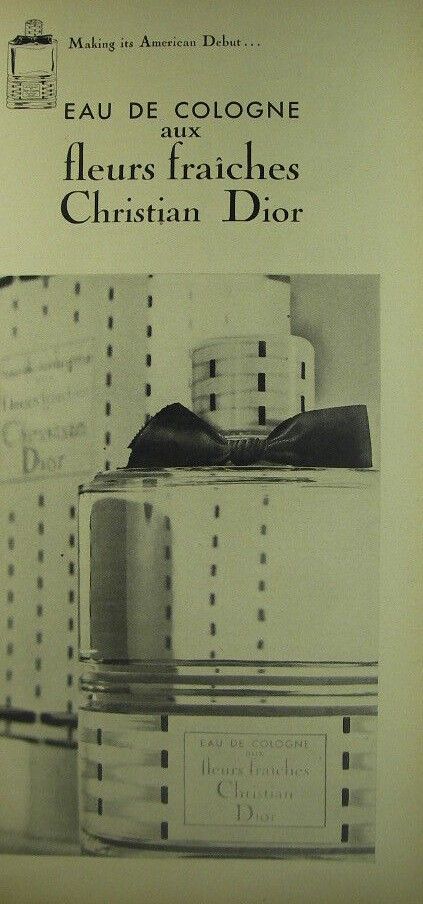 Eau de Cologne aux Fleurs Fraiches Dior perfume - a fragrance for women ...